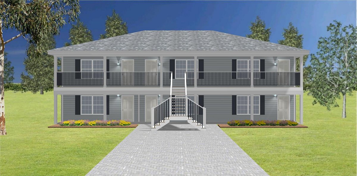 Apartment plan J1103-11-6B | PlanSource, Inc